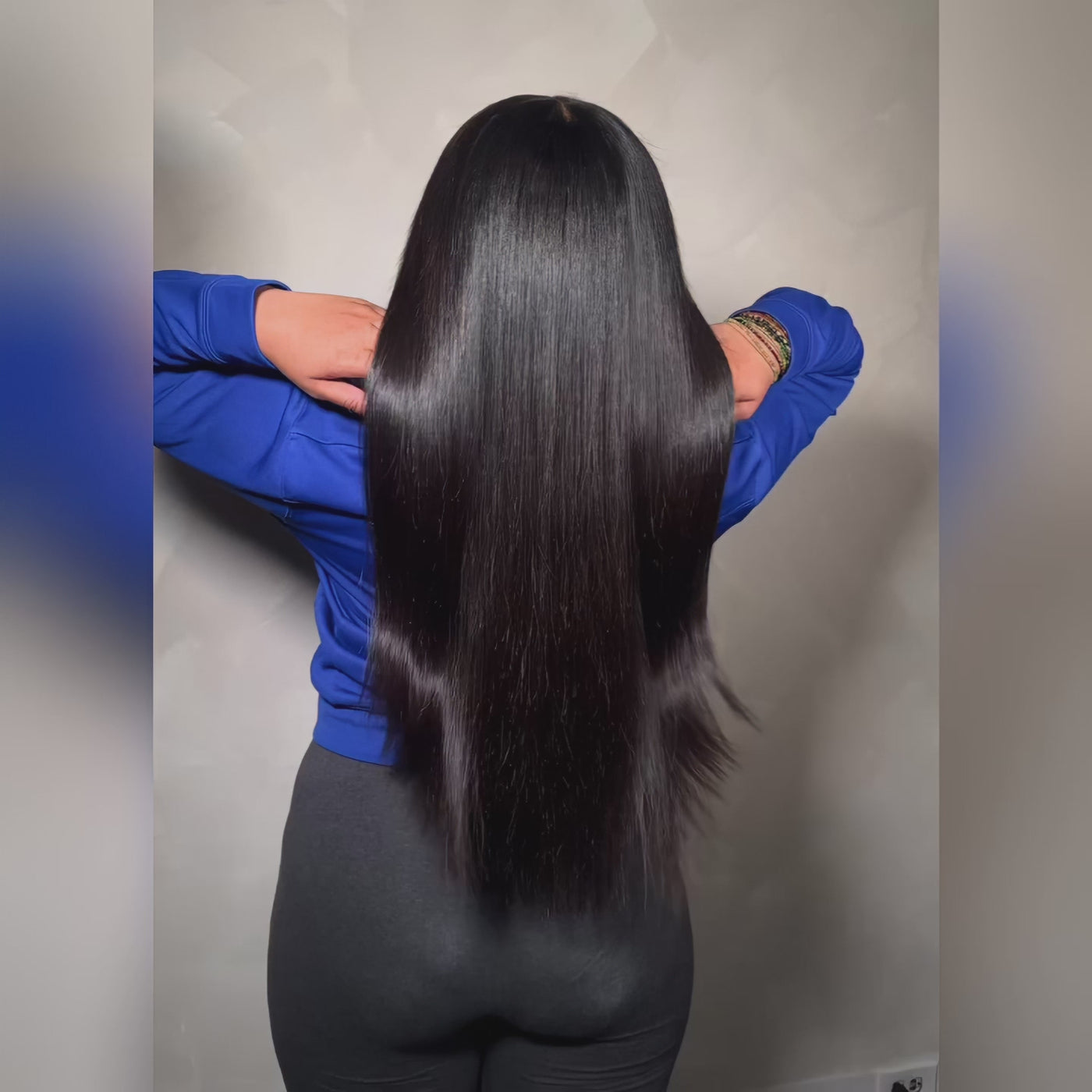 Glueless Straight 13x6 Transparent Lace Frontal Wig Pre Plucke Brazili ...